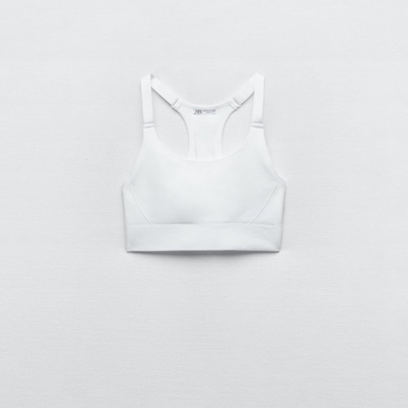 Zara | Tops | Zara Seem Less Cropped Top | Poshmark